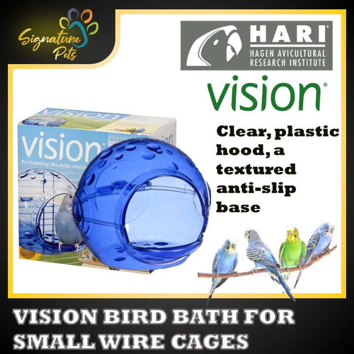 Vision Bird Bath for Small Wire Cages / Vision Cage Accessories / Bird ...