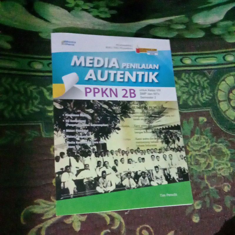Authentic PPKn 2B Junior High School Assessment media Book | Shopee ...