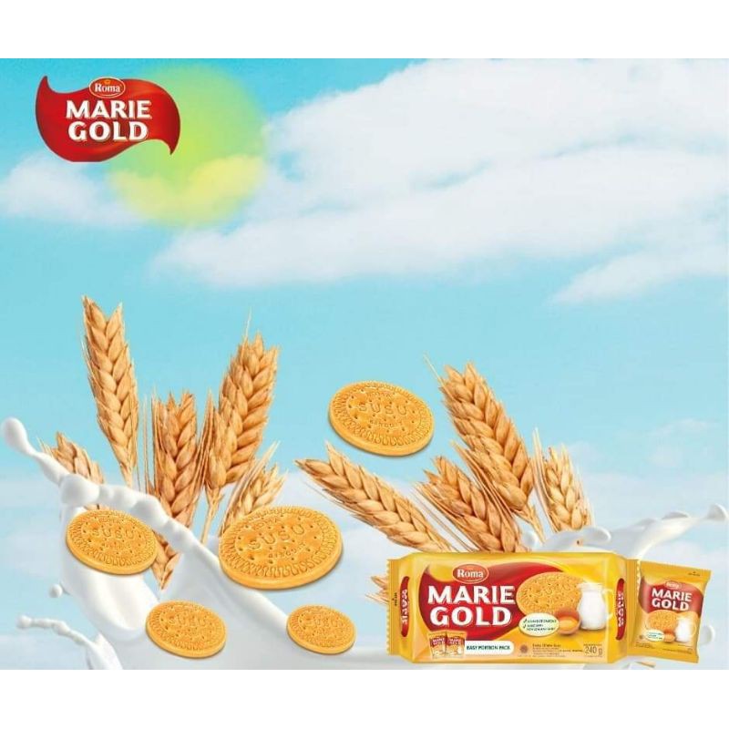 Roma Marie Gold Biscuit (240g) | Shopee Malaysia