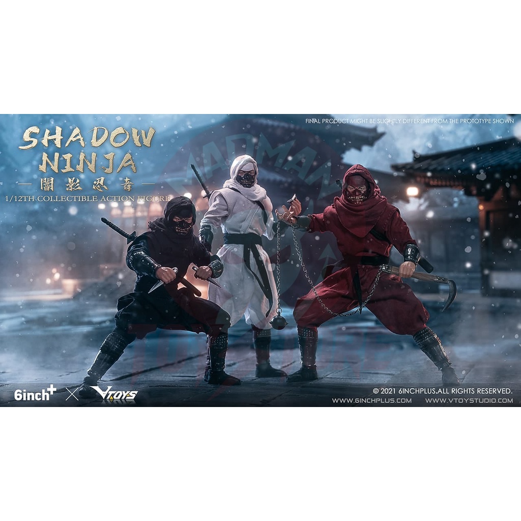 💥 💥 (PREORDER DEPOSIT) VTOYS 1/12 Shadow Ninja Action Figure 💥💥 ...