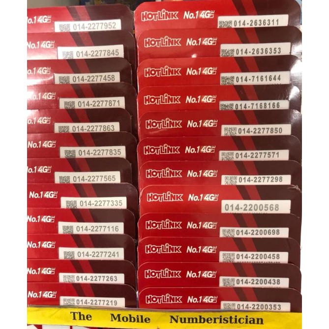Maxis Hotlink Prepaid VViP Special Number Simcard 014-(2277) | Shopee ...