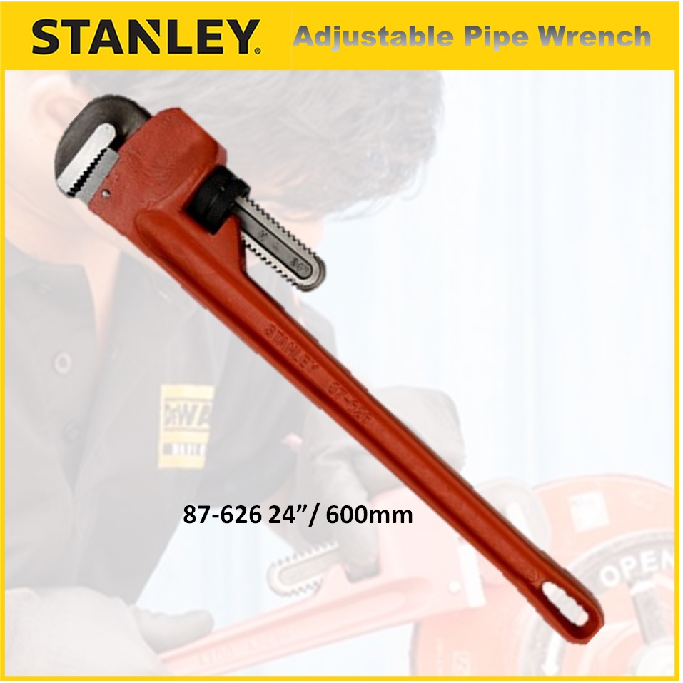 Stanley Pipe Wrench 24 inch / 600MM - 87626 | Shopee Malaysia
