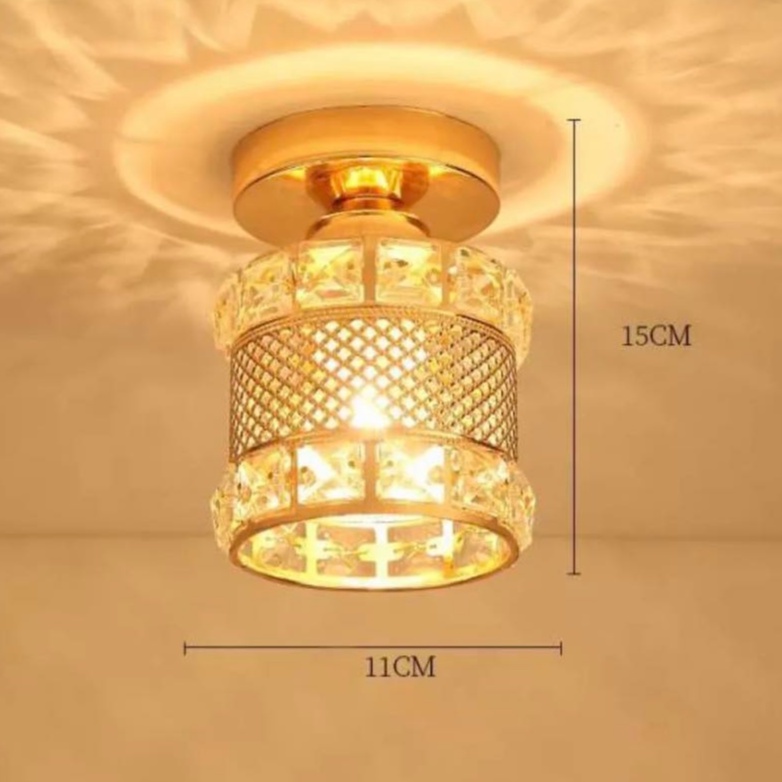 Modern Crystal Chandelier Ceiling Lamp Ceiling Lights Lampu Siling ...