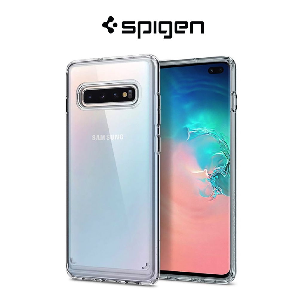 Spigen Samsung S10+ Case Samsung S10 Plus Casing Ultra Hybrid | Shopee ...