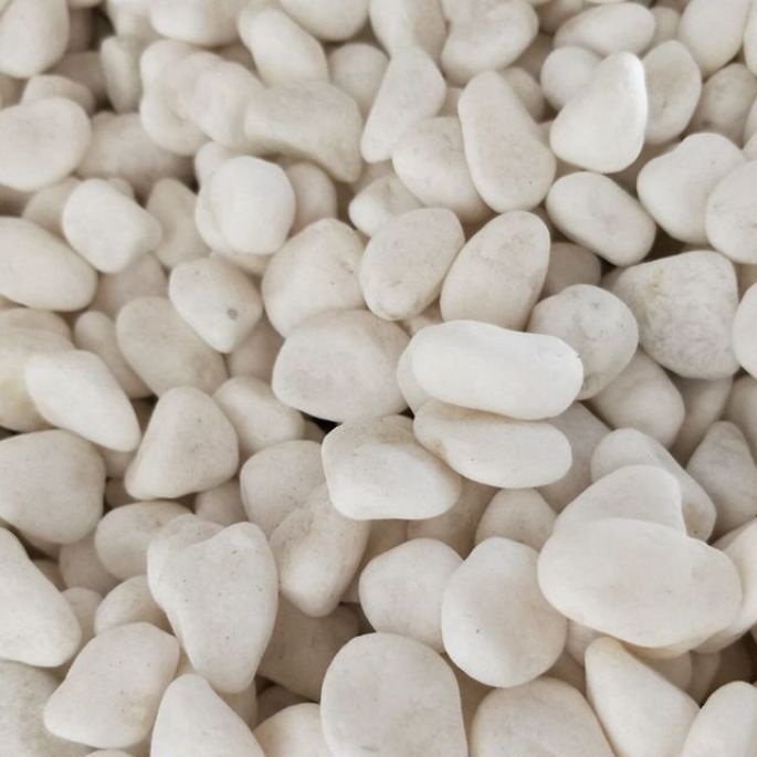 Black / White Loose Pebble, Pebble Wash Stone 1 kg - suitable for ...