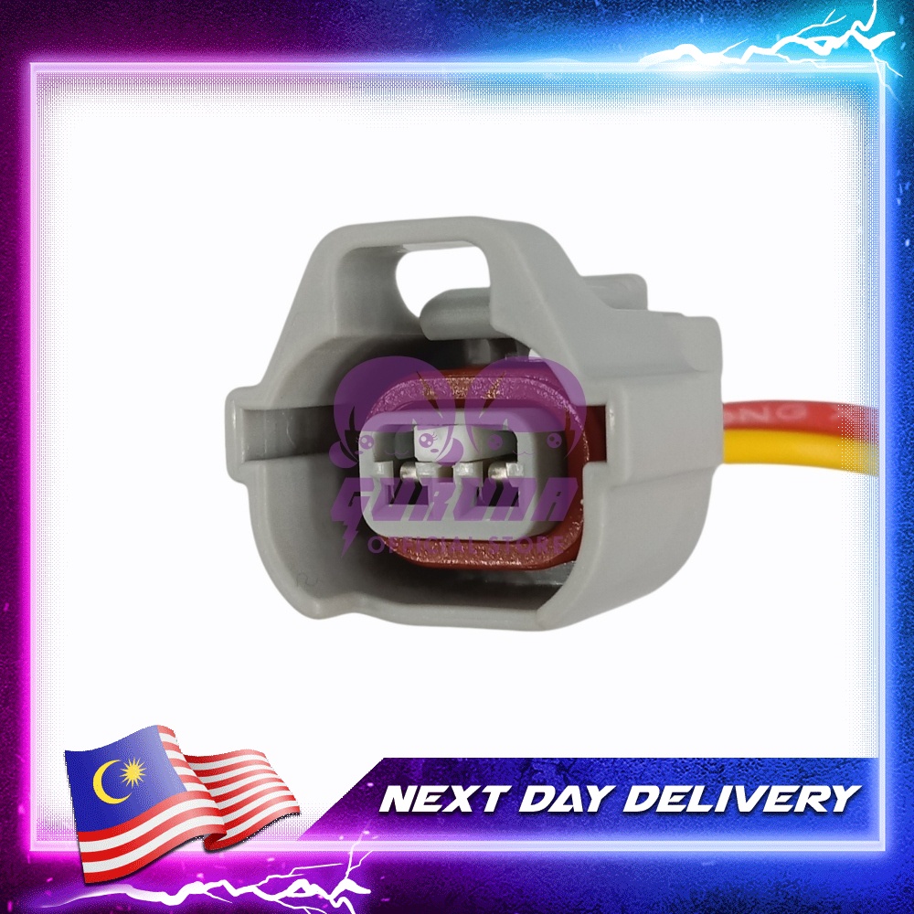 Isuzu DMAX D-Max 07 Injector Fuel Injection Socket Connector 2 Pin Made ...