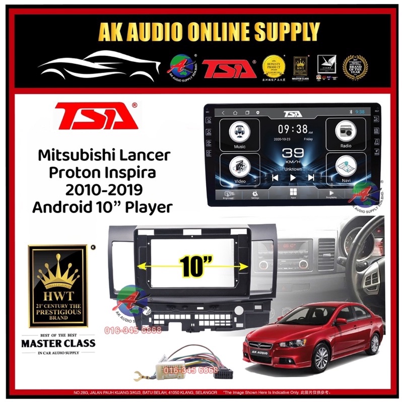 T5 DSP TSA Mitsubishi Lancer / Proton Inspira 2010 - 2019 [ 2Ram +32GB ...