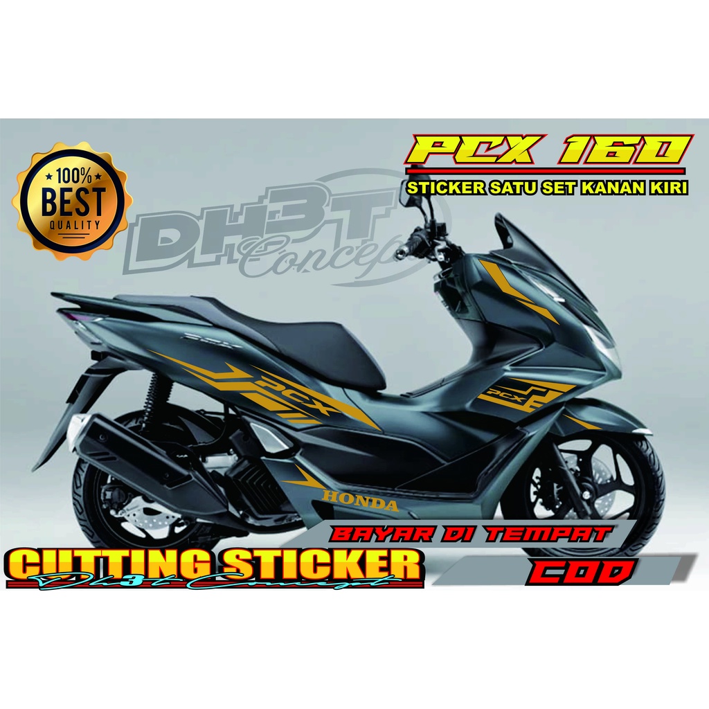 Sticker PCX 160 CUTTING STICKER STRIPING PCX NEW STICKER LIST BODY PCX ...