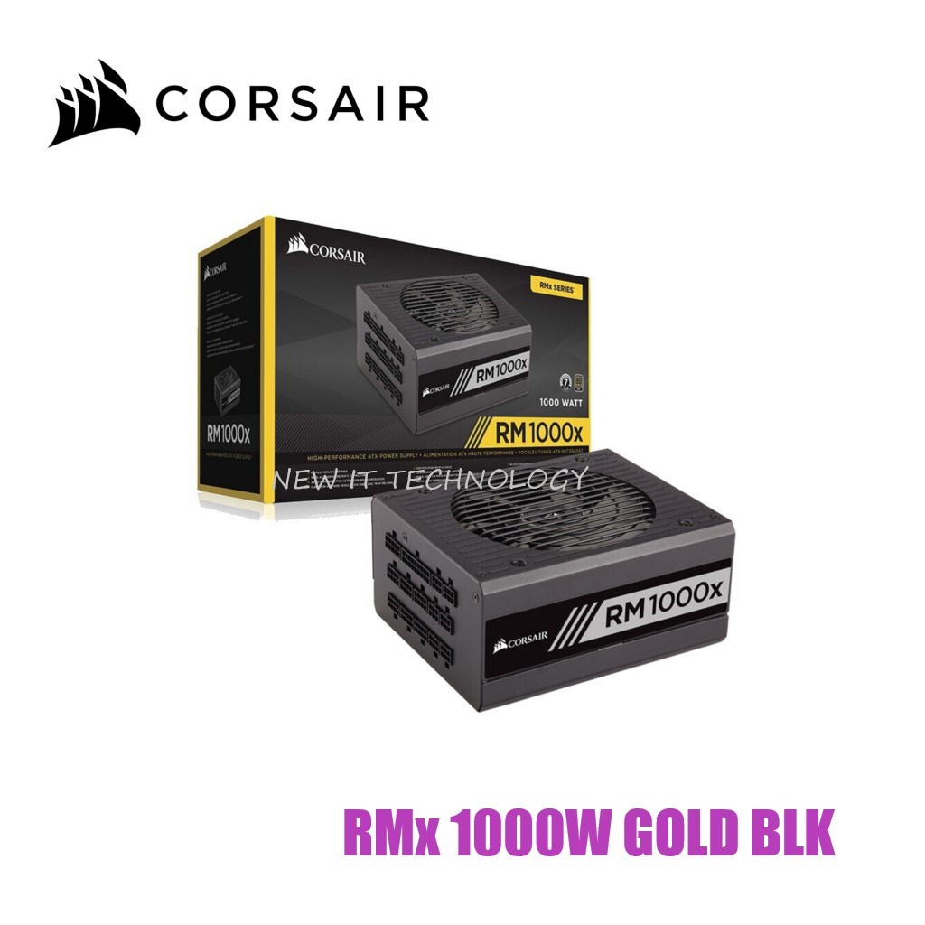 CORSAIR FULL MODULAR RM RMe RMx 650W 750W 850W 1000W 80PLUS GOLD ...
