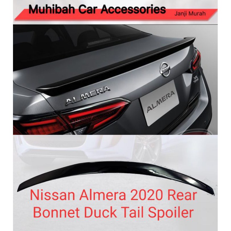 Nissan Almera 2020 Rear Bonnet Duck Tail Sport Spoiler | High Quality ...