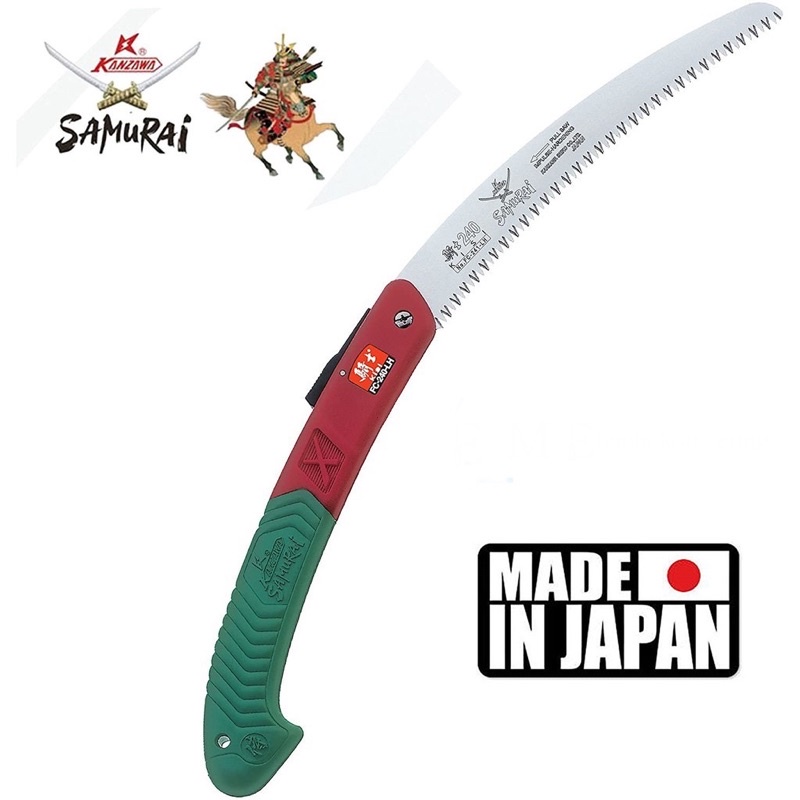SAMURAI FC-240-LH FOLDING CURVED BLADE SAW 9½” (24cm / GERGAJI LIPAT ...