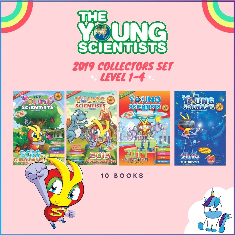 The Young Scientists Collectors Set Level 1, 2, 3, 4 (English Version ...