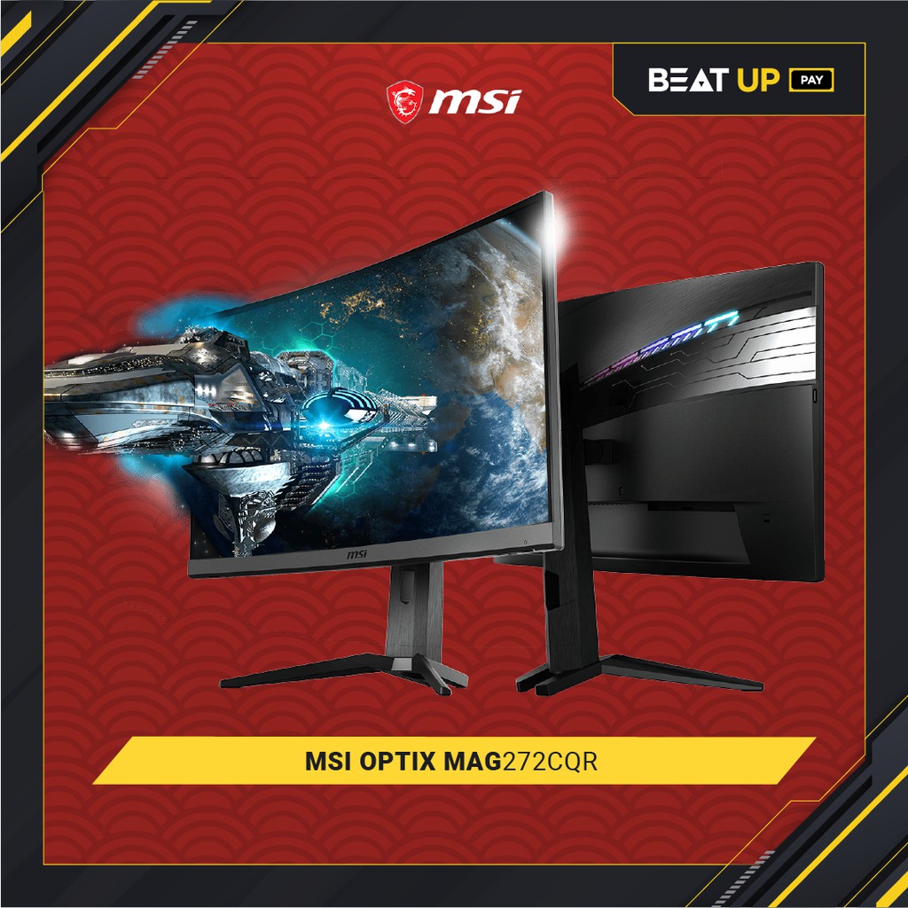 MSI Optix MAG272CQR WQHD Curved Gaming Monitor 27" | Shopee Malaysia