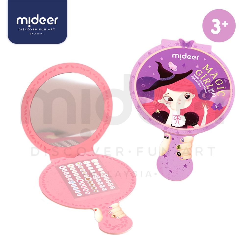 Mideer Magic Mirror Theme Nail Sticker- 2 Designs Available | Shopee ...