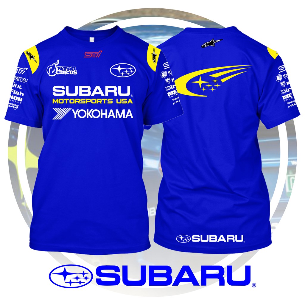 Subaru Rally USA Motorsport Racing Team Super Premium T-shirt Available ...
