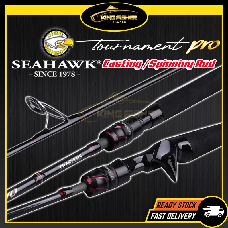 KFT SEAHAWK Tournament Pro Fishing Spinning Rod Joran Casting Rod ...