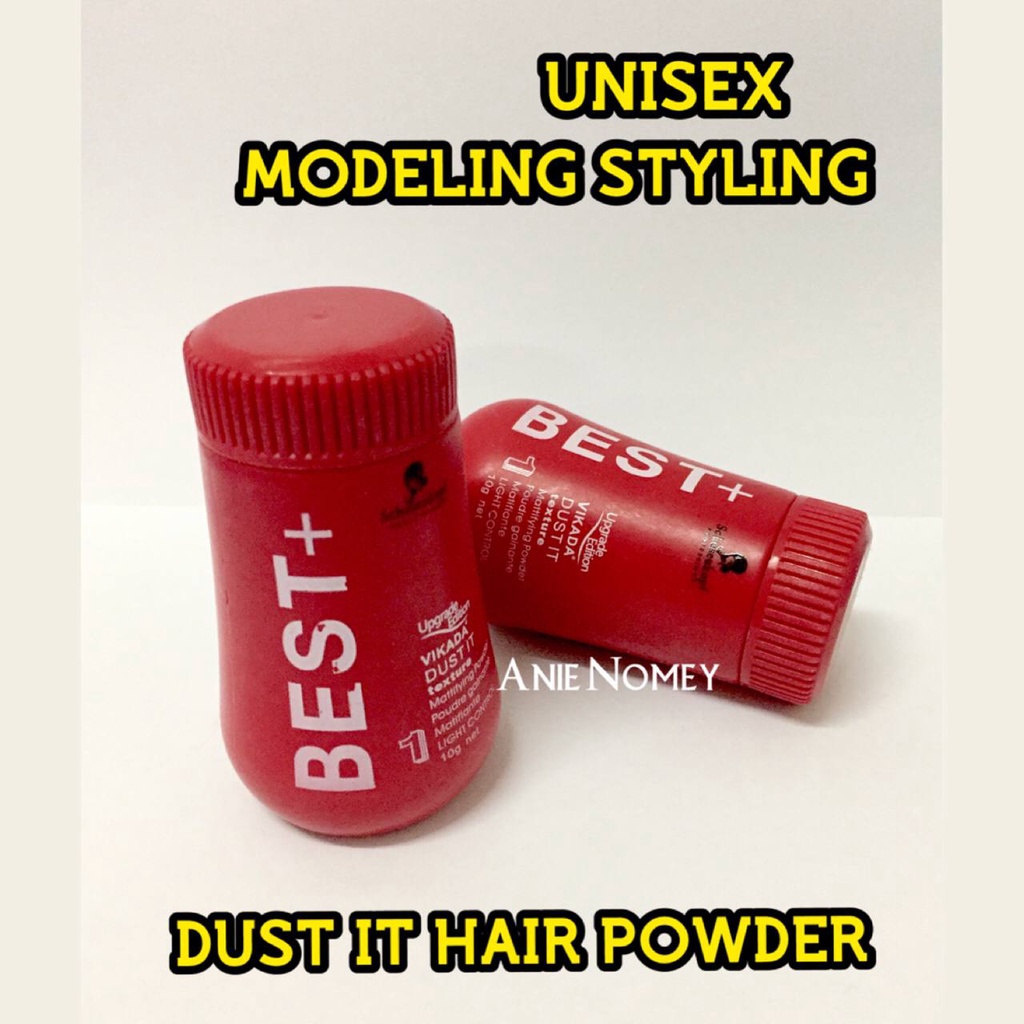 BEST+ 10G SERBUK BEDAK RAMBUT/ RAMBUT BERMINYAK/ POMADE/ STYLING HAIR ...