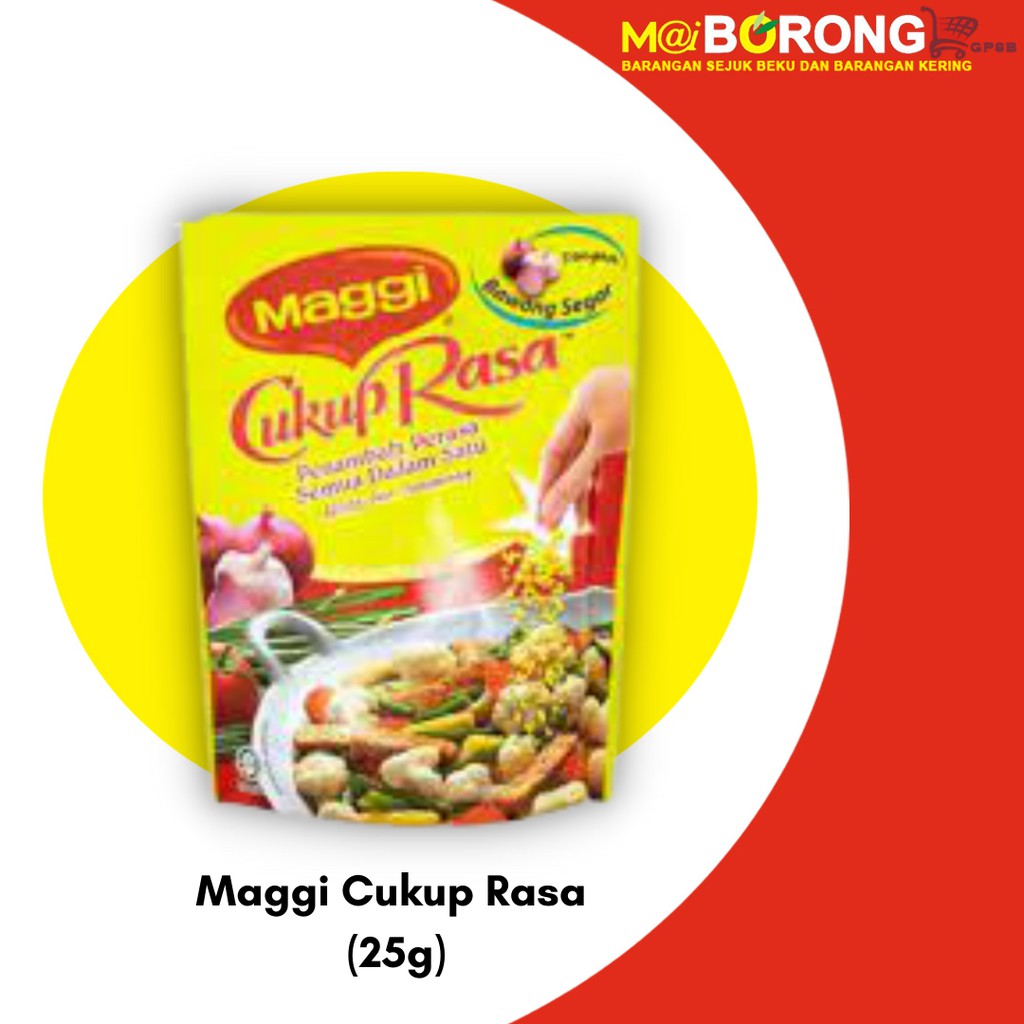 Maggi Cukup Rasa 25g/100g/500g | Shopee Malaysia