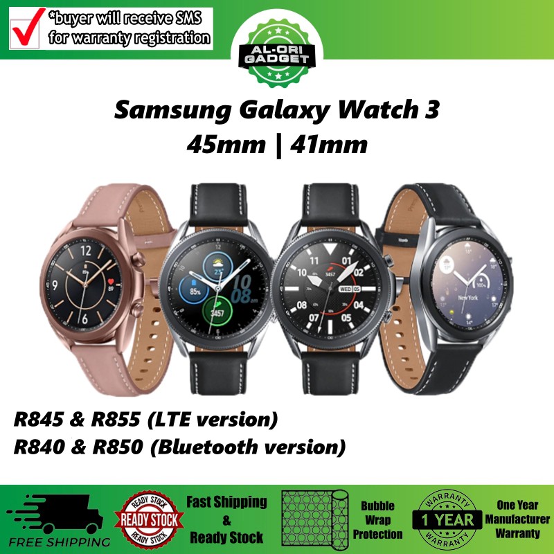 Samsung Galaxy Watch 3 R840, R845 [45mm] / R850, R855 [41mm] Stainless ...