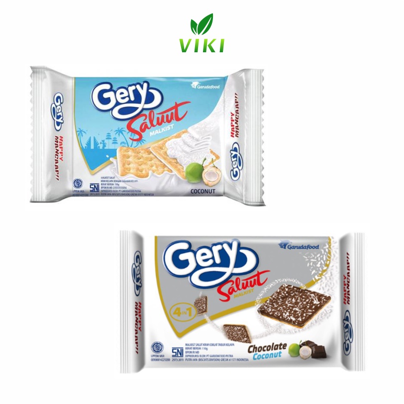 Gery Coconut Cookies/Coconut Chocolate Pack 105g | Shopee Malaysia