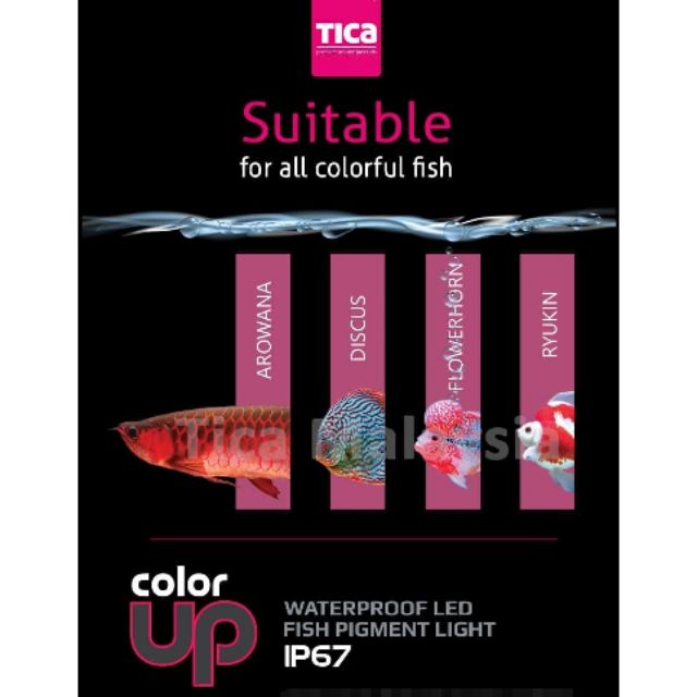 TICA Color Up Waterproof (White) LED Light 112cm/3.67ft | Shopee Malaysia