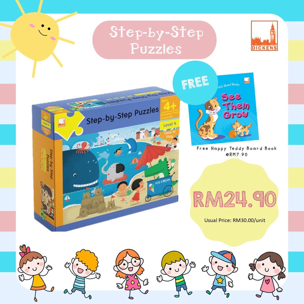 Step by Step Puzzles | Shopee Malaysia