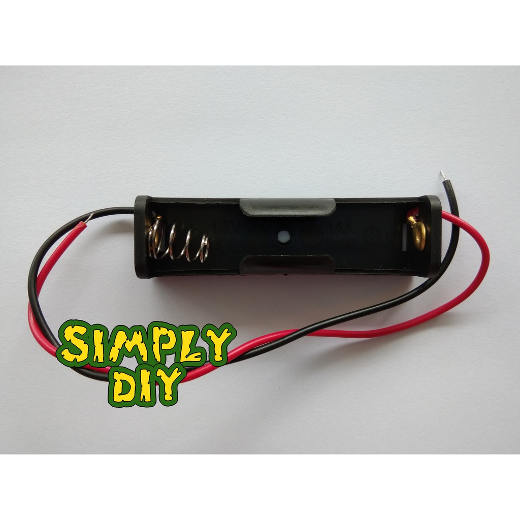1pcs AA Battery Holder Box (1 / 2 / 3 / 4 Slot) | Shopee Malaysia