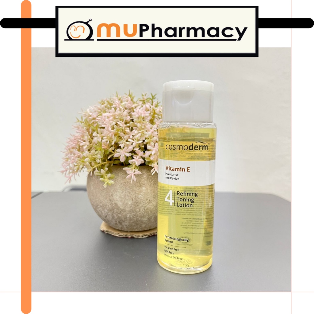 Cosmoderm Vitamin E Refining Toning Lotion 100ML | Shopee Malaysia