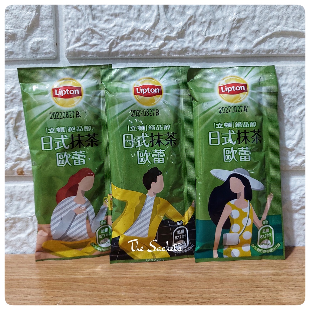 Lipton Japanese Matcha Milk Tea Sachet | Shopee Malaysia