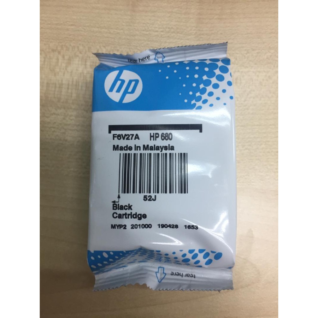 HP INK 680 Black/Color/COMBO(1 Black and 1 Color) 680Ink Printer 2135 ...