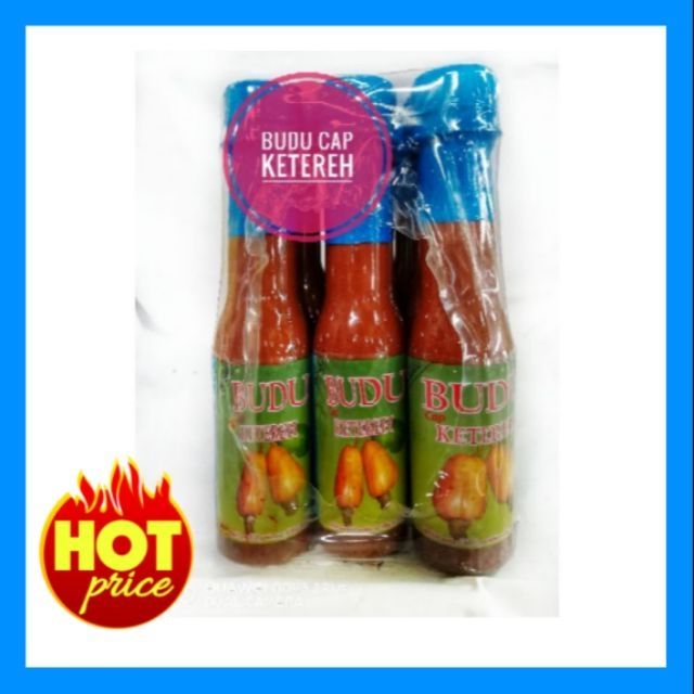 🔥🔥PROMOSI 🔥🔥 Budu Cap Ketereh Packaging Baru ( Botol Plastik ) | Shopee ...