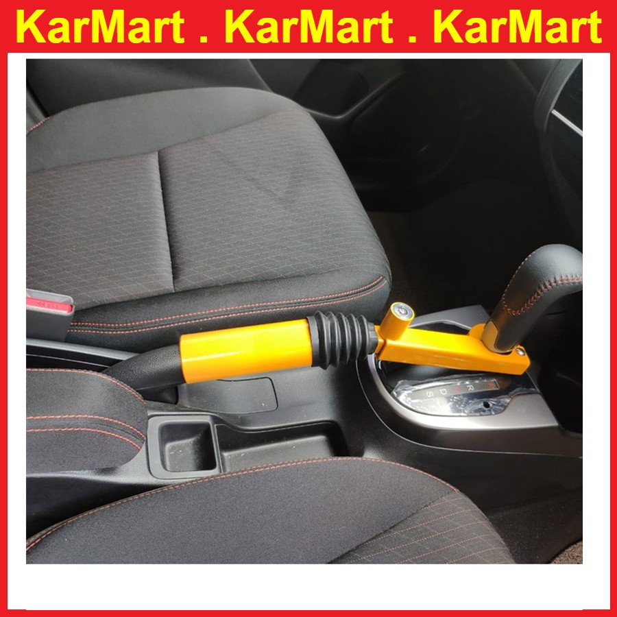 Car Gear Shift Handbrake Security Lock Anti-theft Brake Hand Brake ...