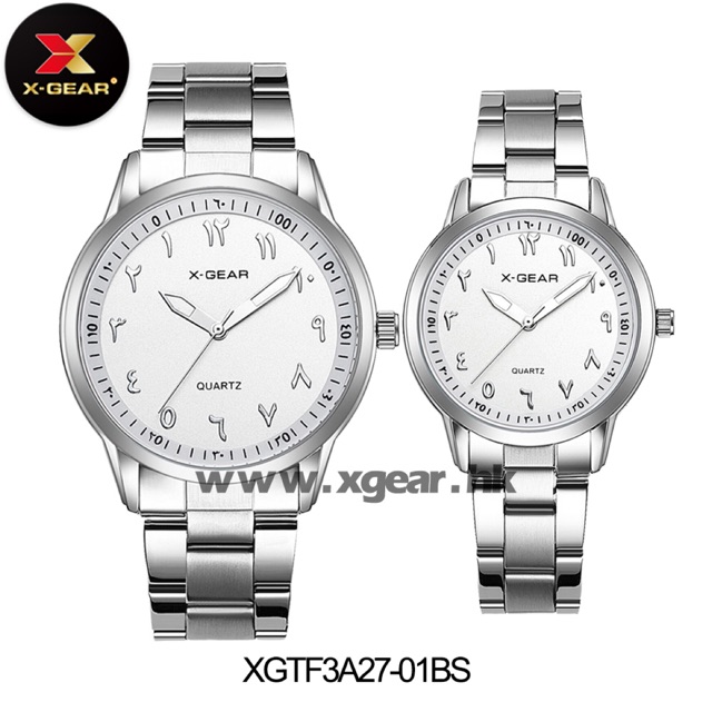 Model Terbaru Jam X-GEAR TAWAF Men / Women Steel Watch Couple Set Anti ...