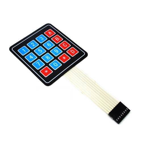 TOMBOL 4x4 SWITCH Membrane Keypad 16 Keys Arduino Raspberry Pi | Shopee ...