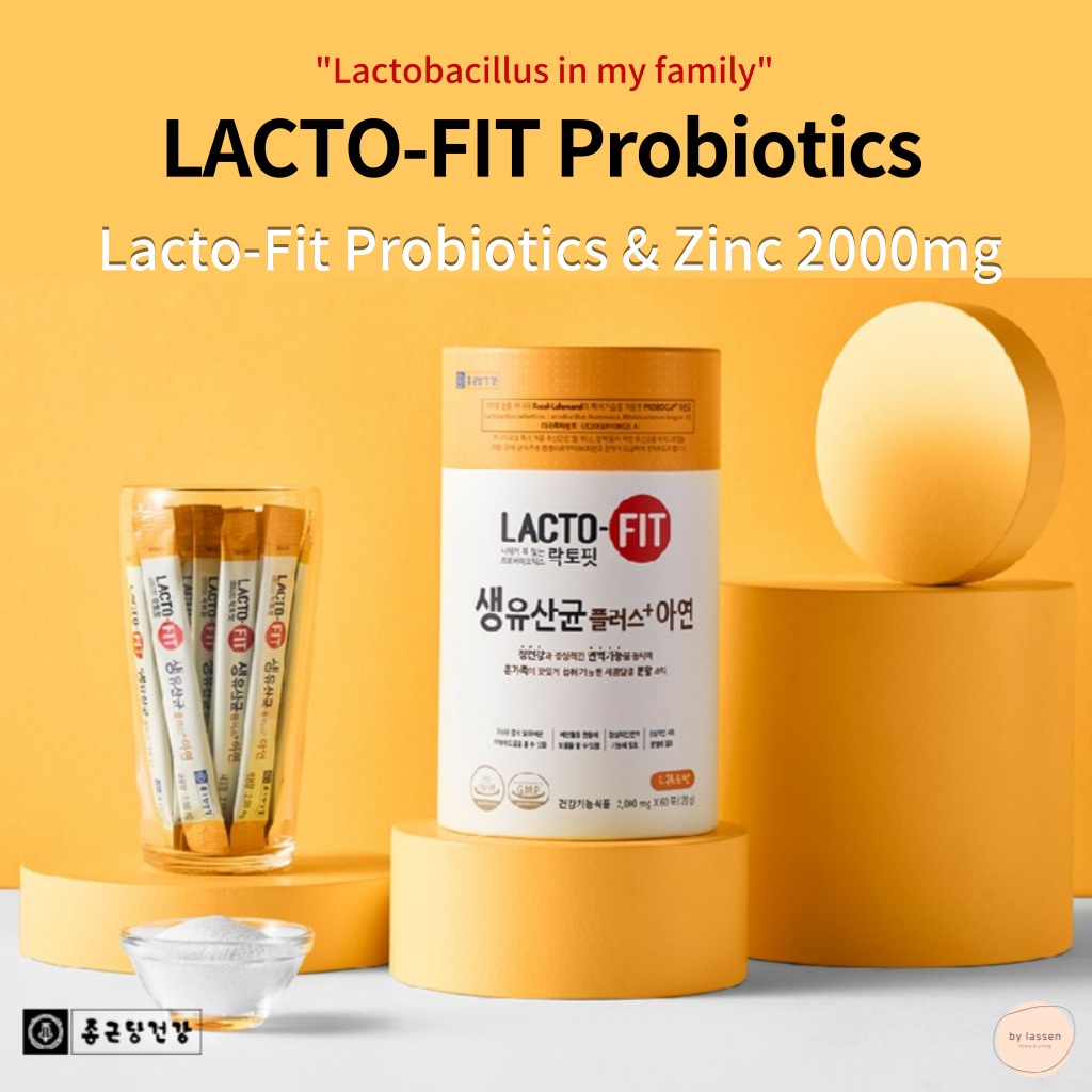 🌺KOREA🌺 [Chongkundang] Lacto-Fit Probiotics & Zinc (2g x 30p) Korea ...