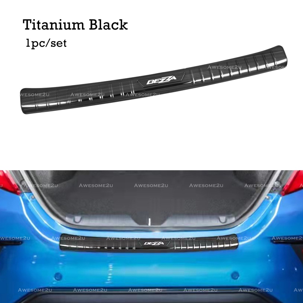 Awesome2u Perodua Bezza Facelift 2019-2024 Rear Bumper Pad Stainless ...