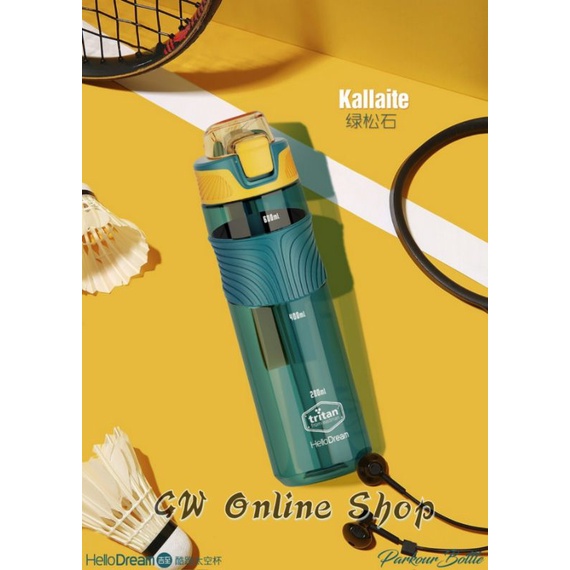 Original Hello Dream Tritan Water Bottle 650ML | Shopee Malaysia