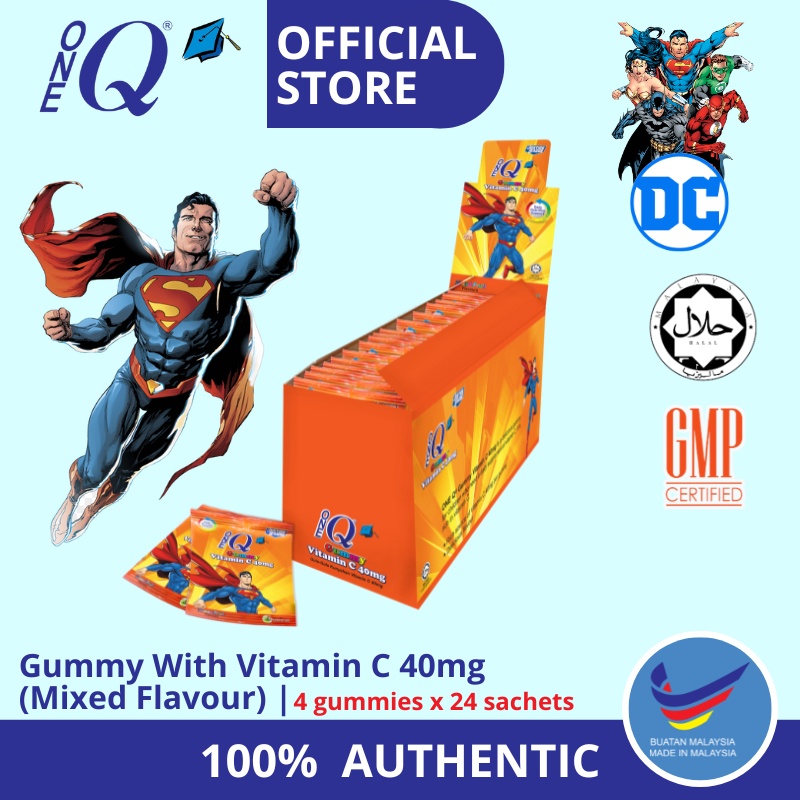 One Q Gummy with Vitamin C 40mg (mixed flavour) | Shopee Malaysia