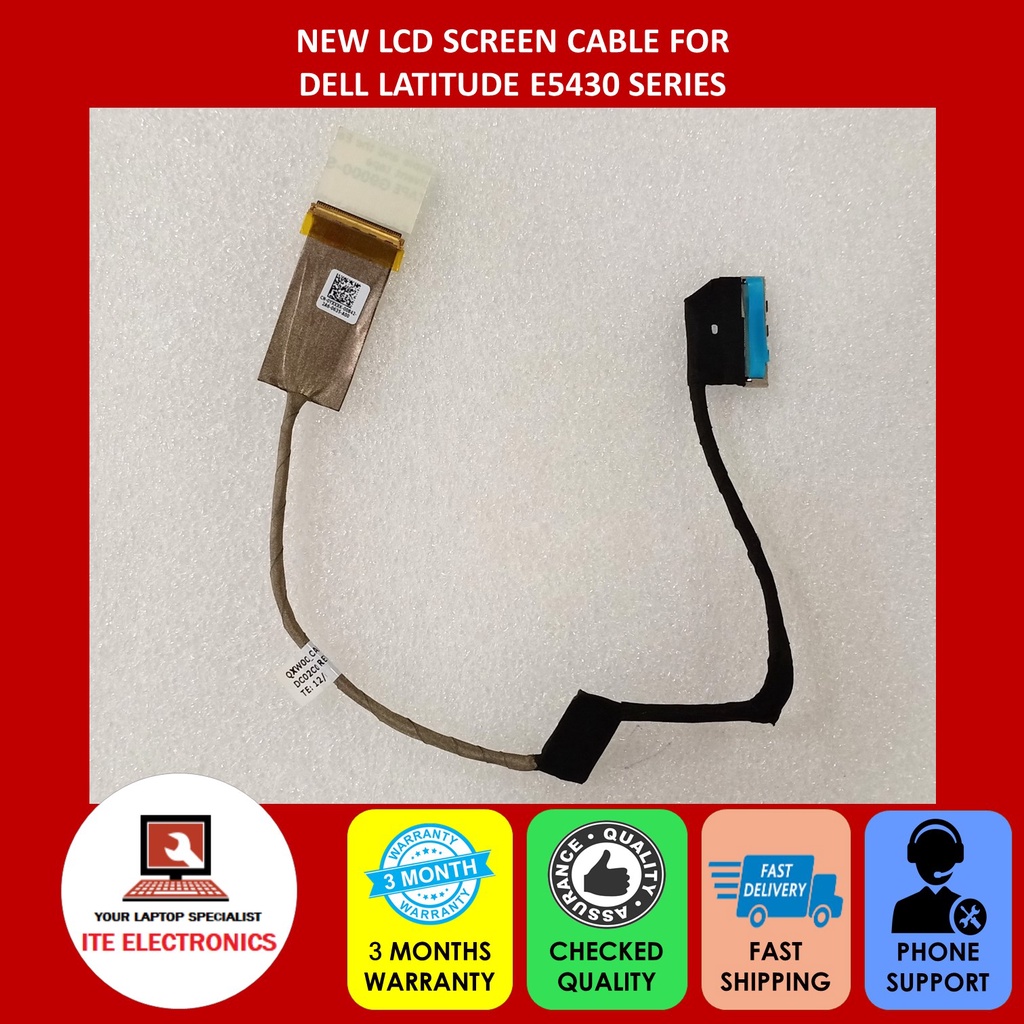 ORIGINAL NEW DELL LATITUDE 5430 E5430 SERIES LVDS LCD SCREEN CABLE ...