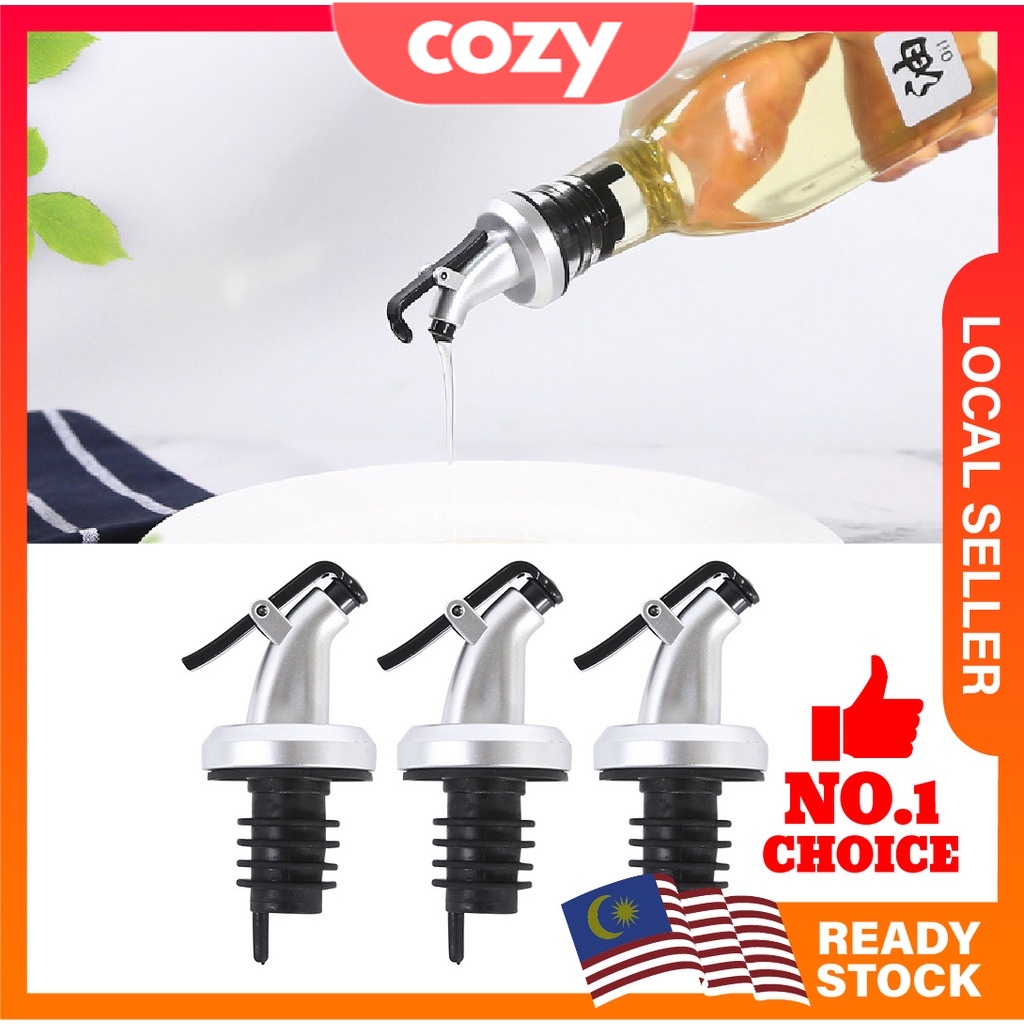 Oil Dispenser Bottle Cap Stopper Rubber Nozzle Kitchenware Tool Penutup ...