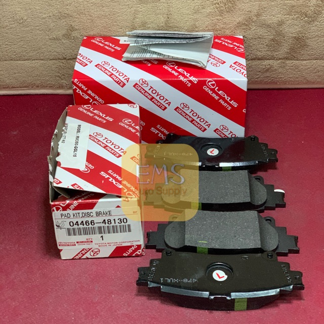 LEXUS NX200T 2014-2019 REAR BRAKE PAD (04466-48160, 04466-58022 ...