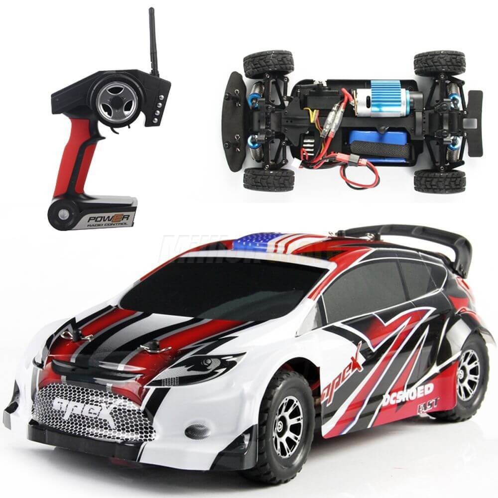 Vortex Super Speed 2.4Ghz Rc rally car outdoor a949 1/18 Remote Control ...