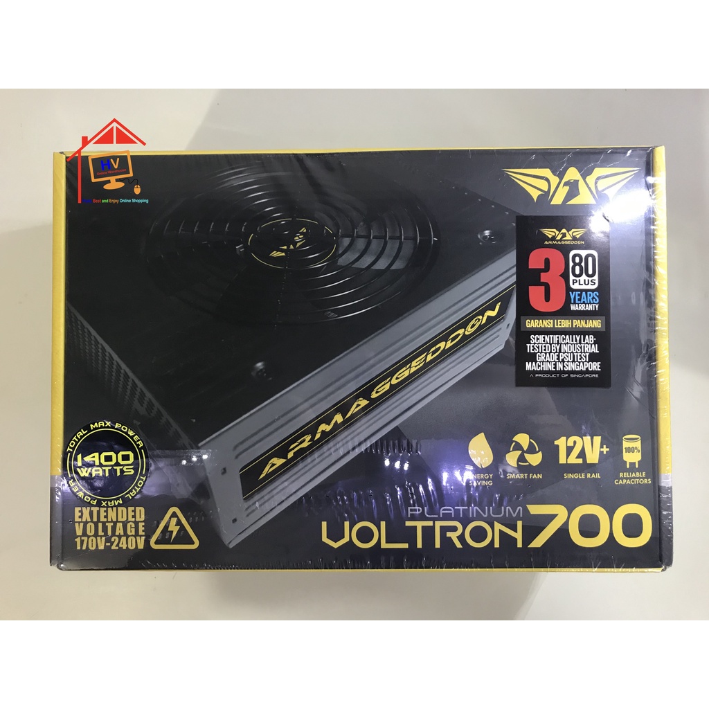 Armaggeddon Voltron Platinum 700 Power Supply/PSU | Shopee Malaysia