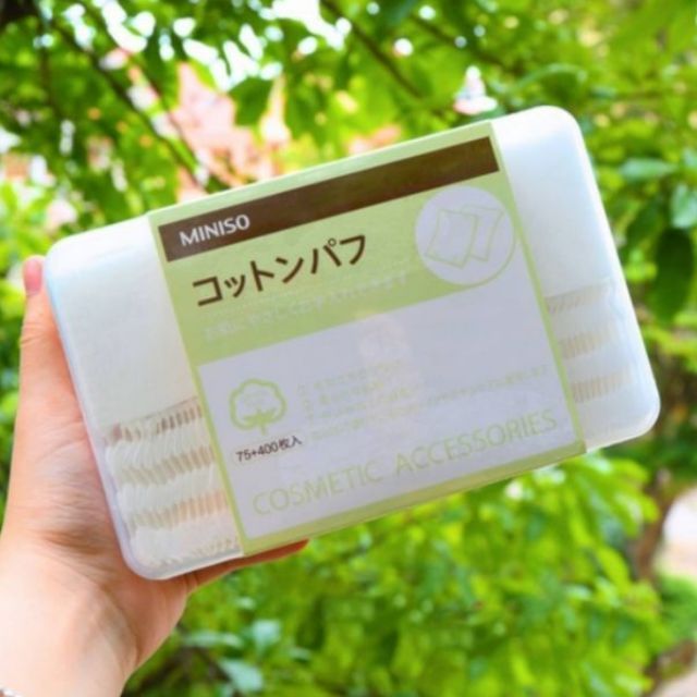Miniso MAKEUP REMOVAL COTTON BOX 475 PIECES | Shopee Malaysia