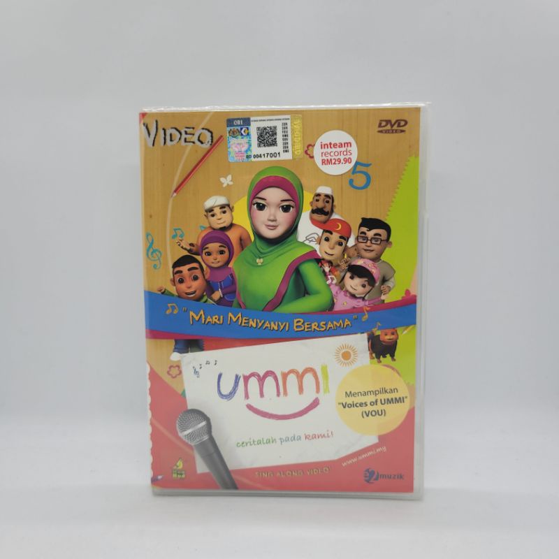 📀DVD 📀VIDEO ORIGINAL NASYID VOICES OF UMMI NO5 | Shopee Malaysia