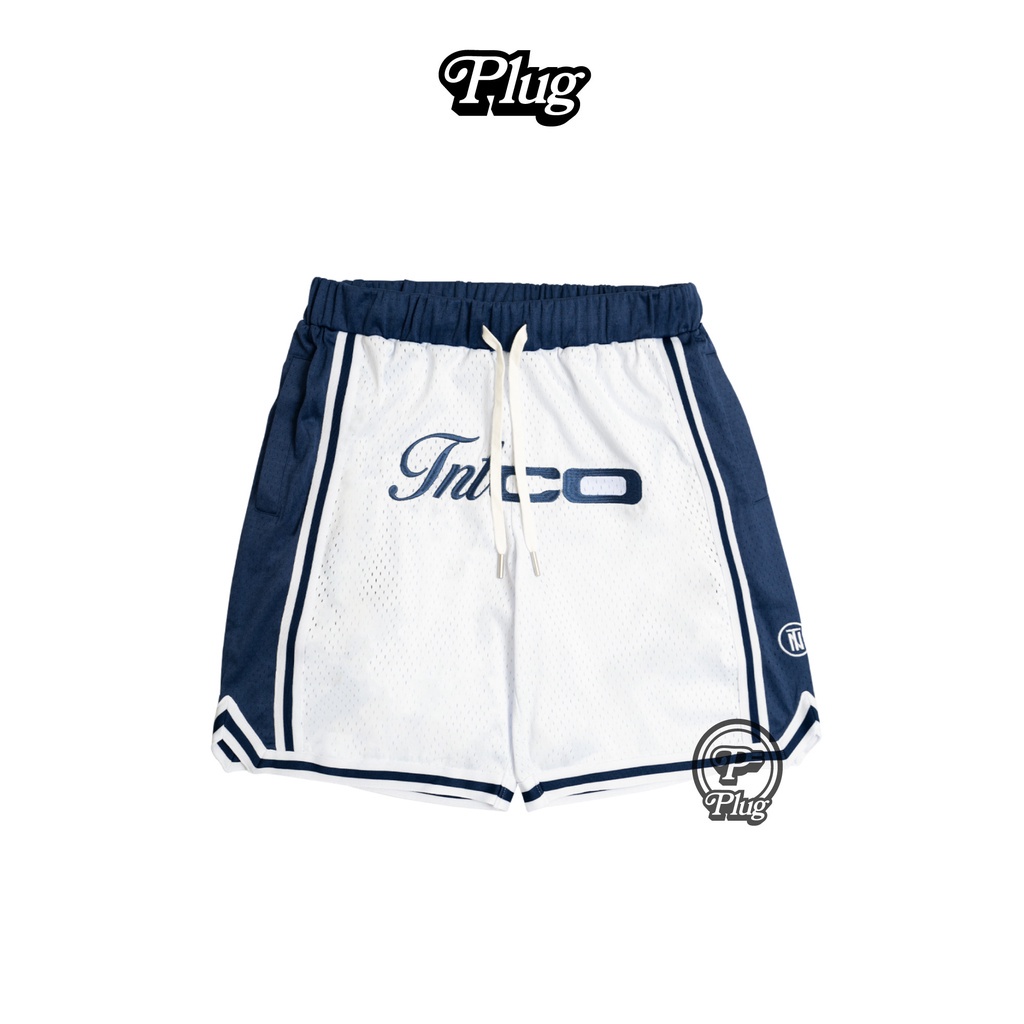 TNTCO Fusion Logo Basketball Shorts (Blue/White) | Shopee Malaysia