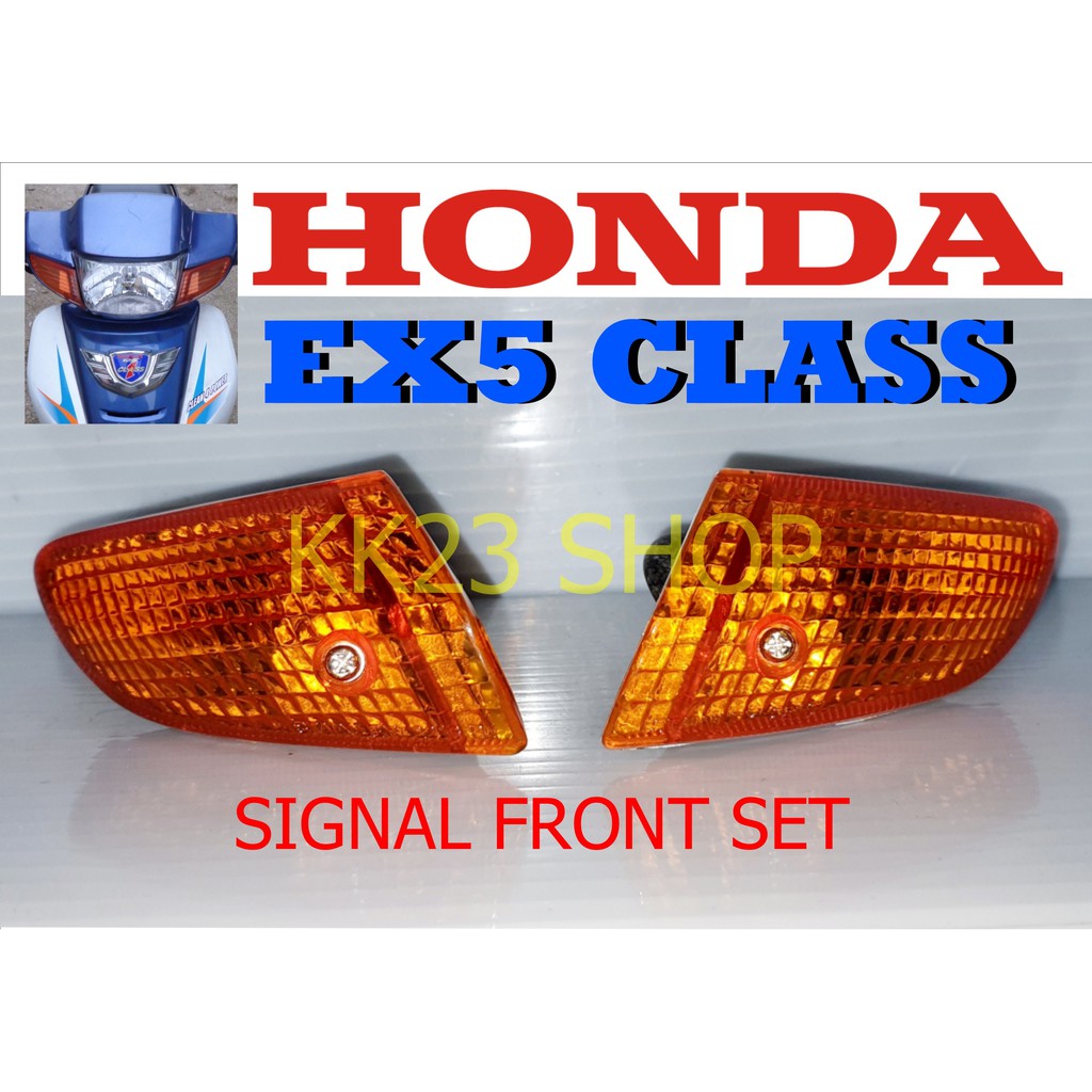 HONDA EX5 CLASS SIGNAL FRONT SET (AFTERMARKET) | Shopee Malaysia