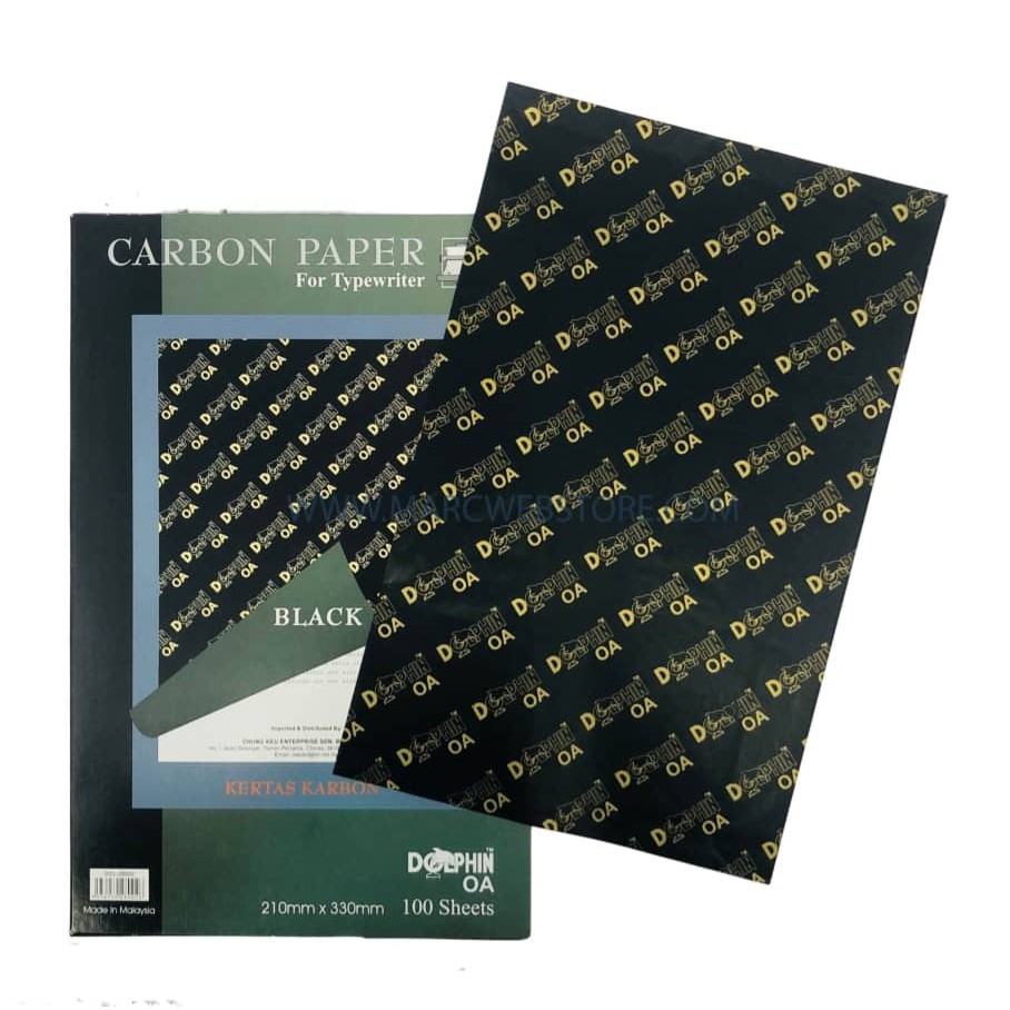 Carbon Paper 210mm x 330mm (10 sheet) / (100 sheets /box ) | Shopee ...