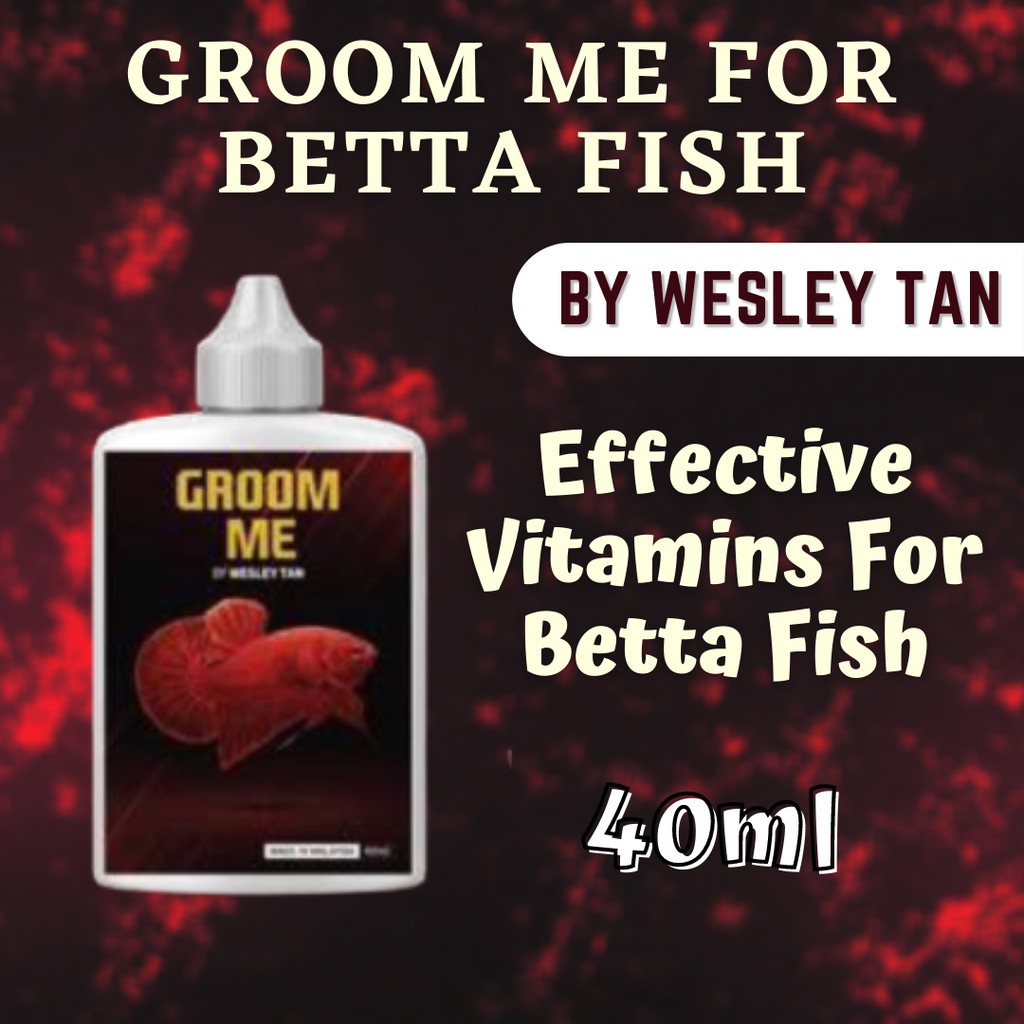 GROOM ME By Wesley Tan Betta Fish Grooming Tonic Solution / Ubat Groom ...