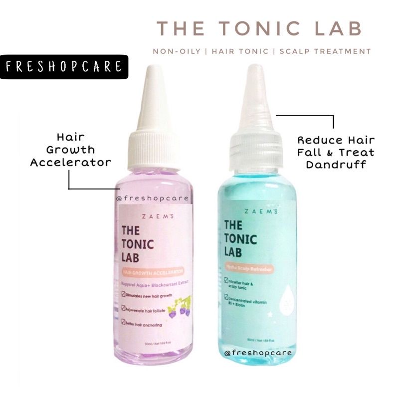 🔥Tonic Lab by ZAEM's Hydra scalp refresher🔥 | Shopee Malaysia